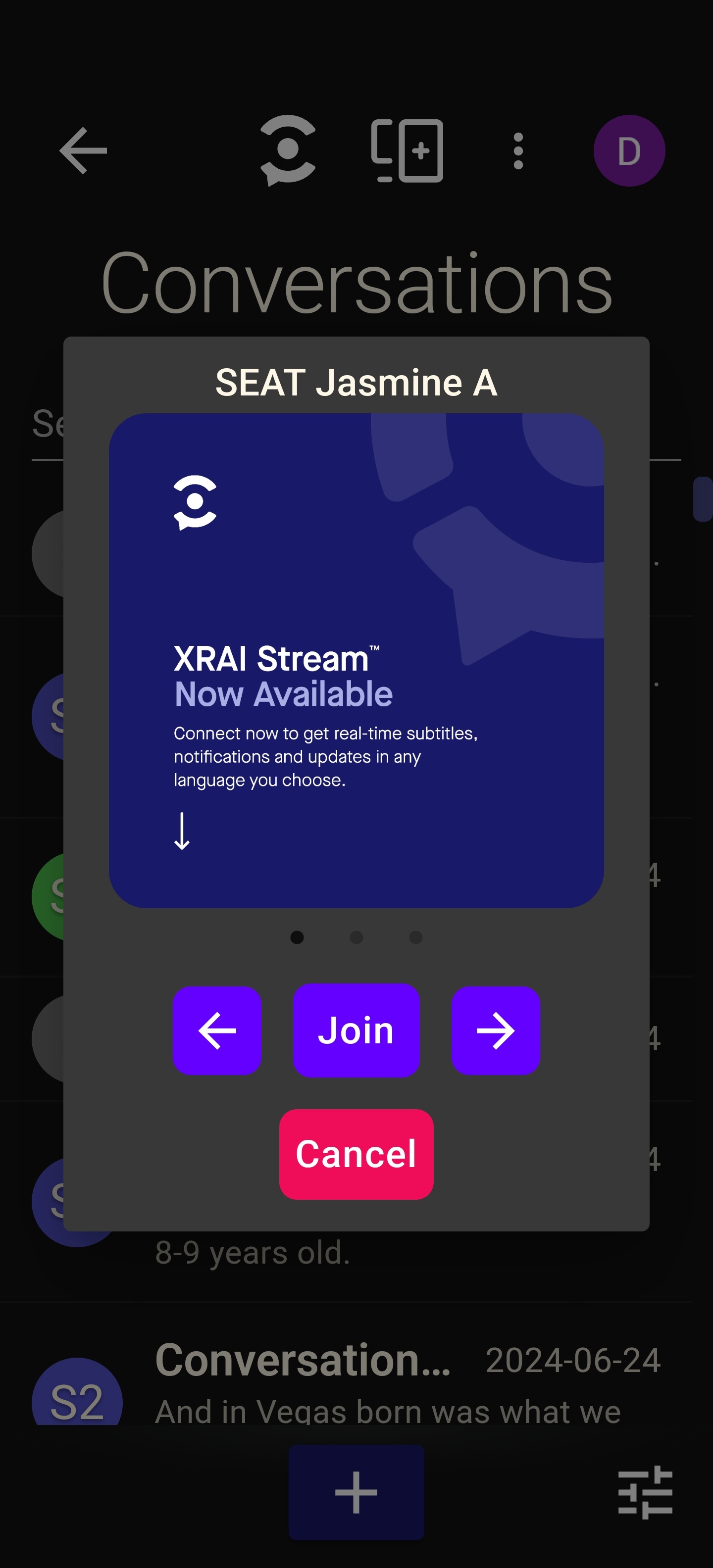 Setting up XRAI Stream