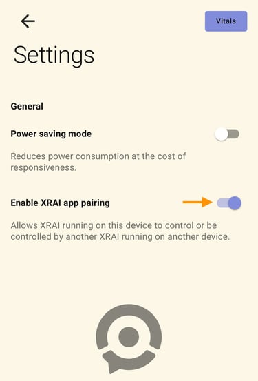 Set up XRAI on XREAL Beam