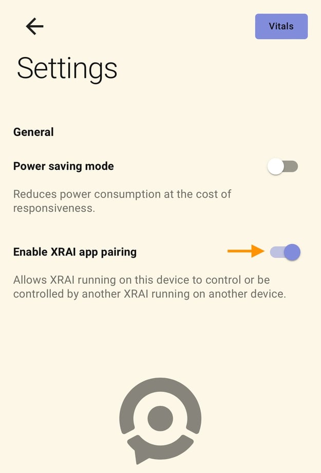 Set up XRAI on XREAL Beam
