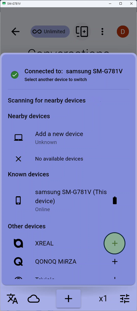 Set up XRAI on XREAL AR