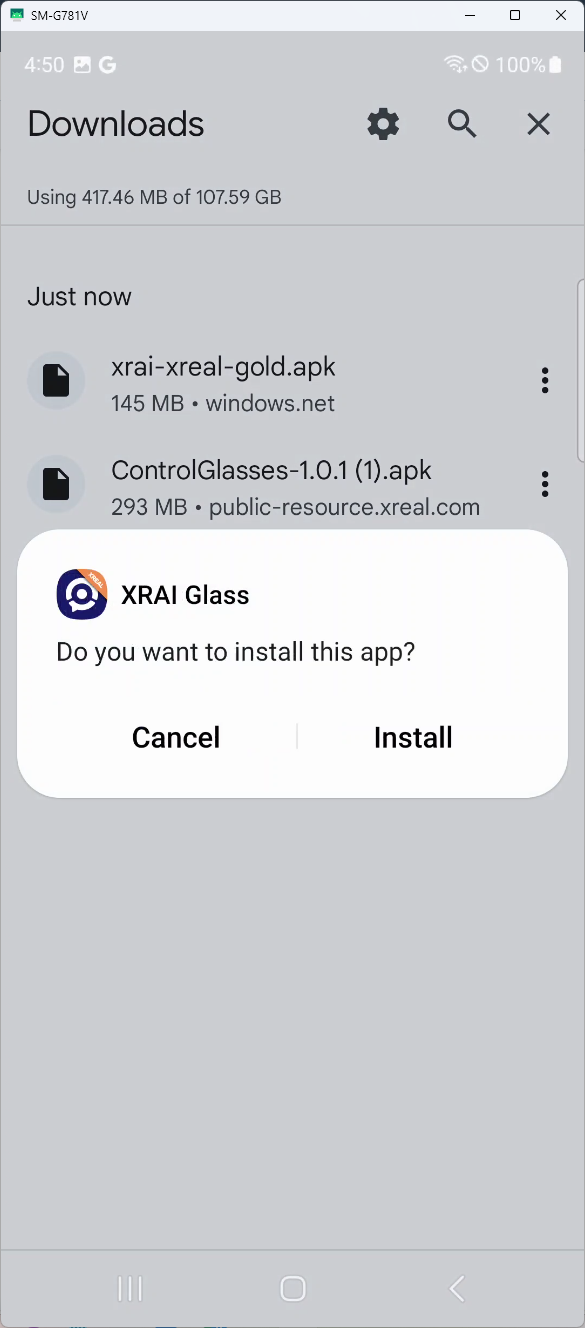 Set up XRAI on XREAL AR