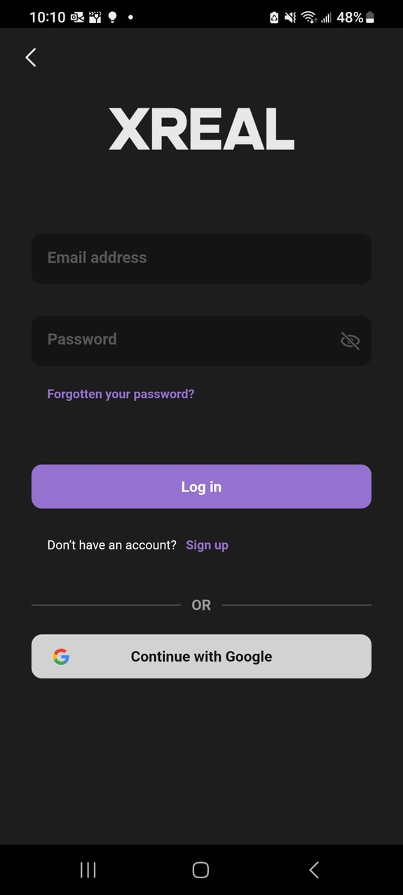 Set up XRAI on XREAL AR